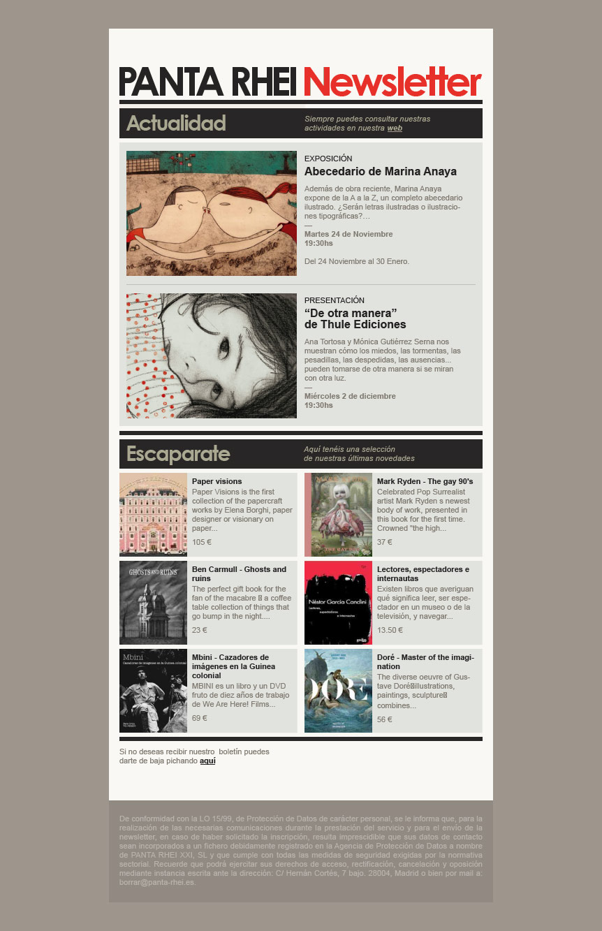 Panta Rhei Bookshop — TOS. Hacedores